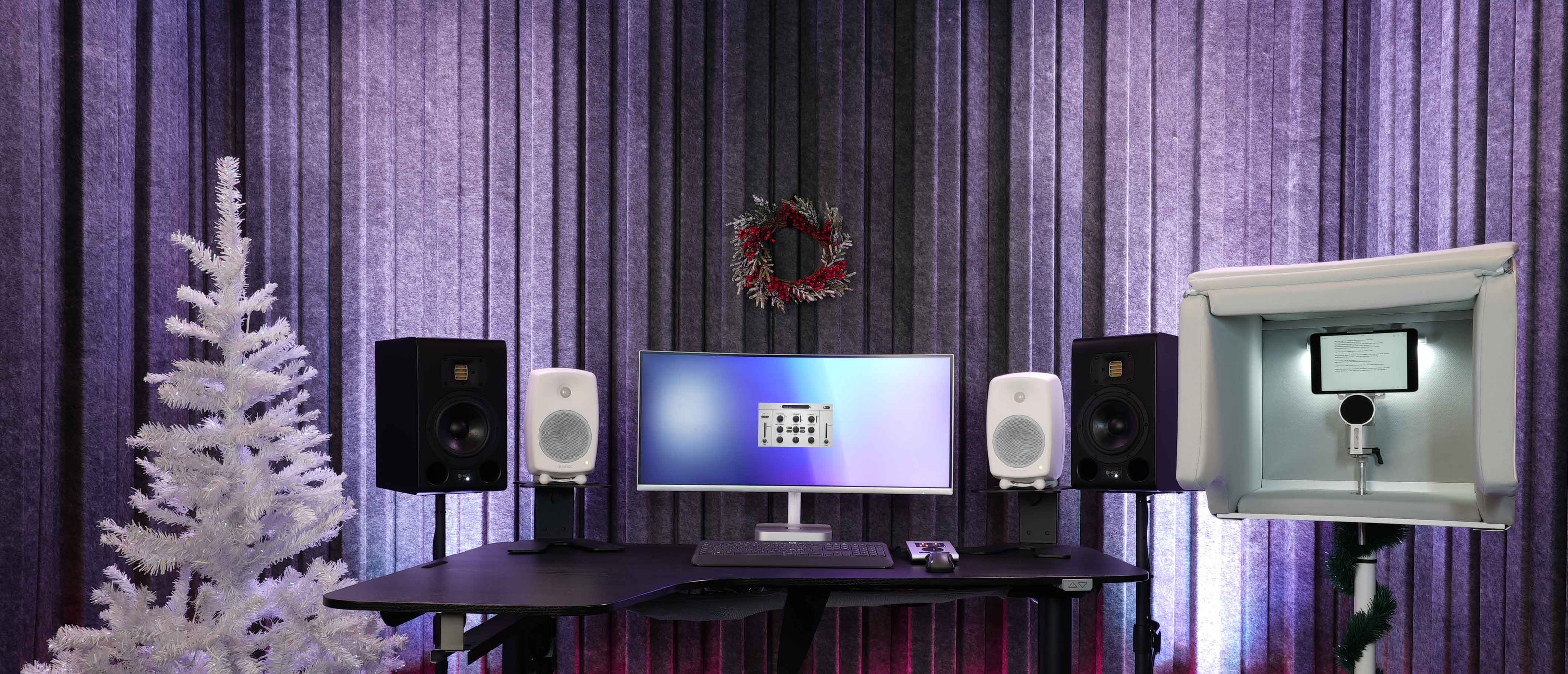 Vocal Booth - ISOVOX 2 - Isolated booth to record vocals and voiceover