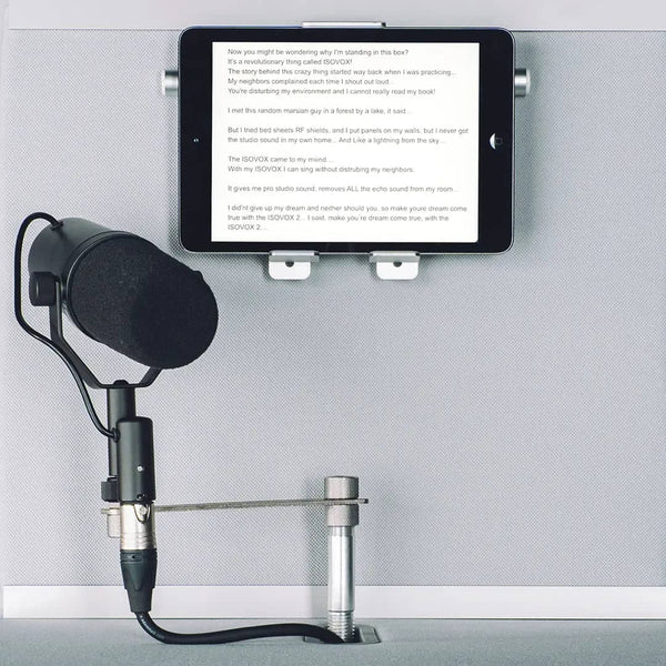 Mount your SM7B & EV RE 20 with Our Horizontal Mic Mount