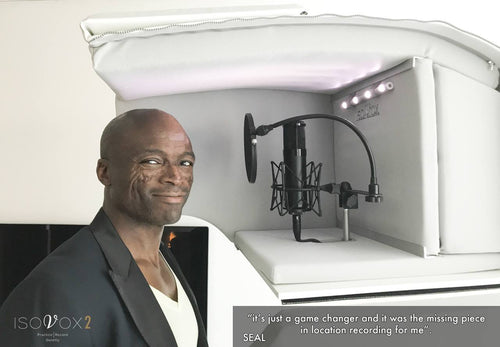 Vocal Booth - ISOVOX 2 - Isolated booth to record vocals and voiceover