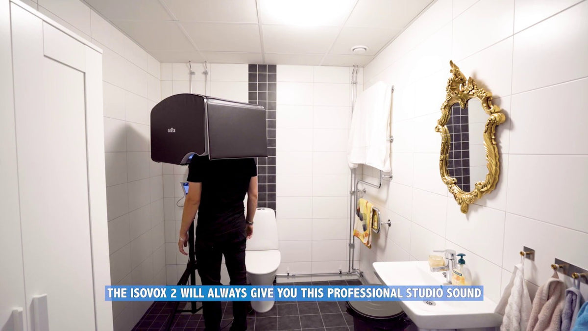 ISOVOX 2 | Portable Vocal Isolation Booth