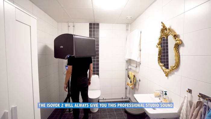ISOVOX 2 | Portable Vocal Isolation Booth